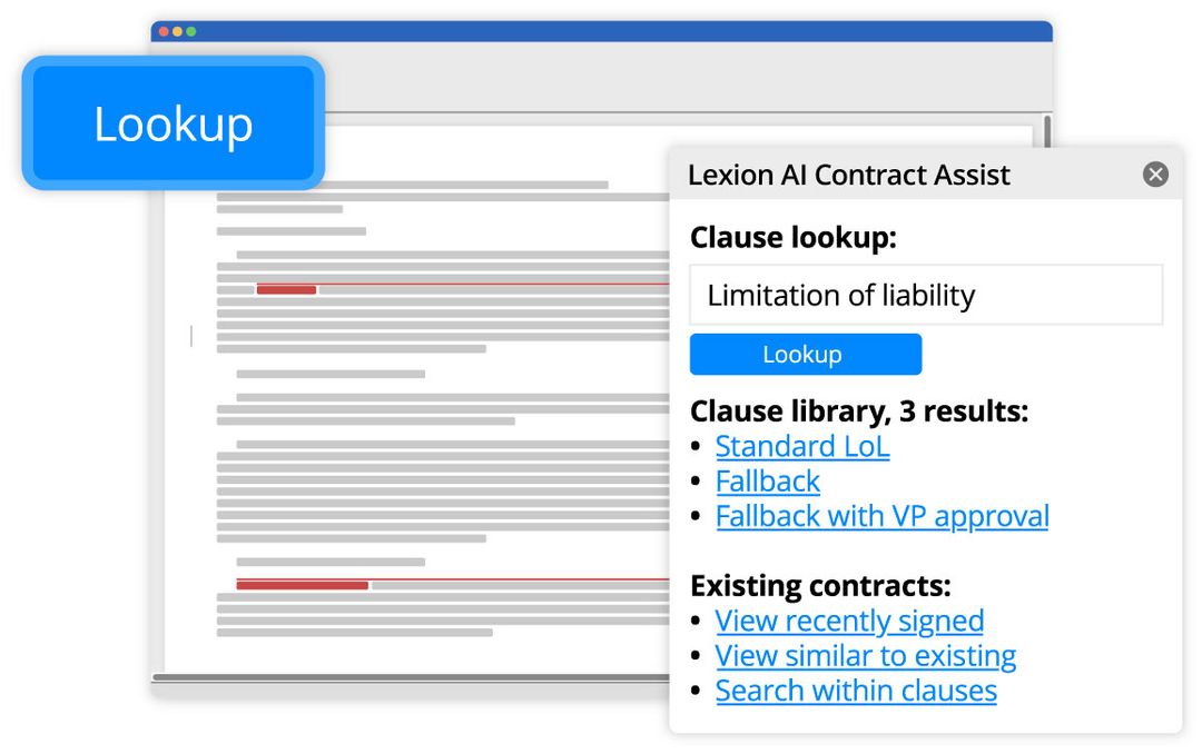 AI Contract Assist - Lexion