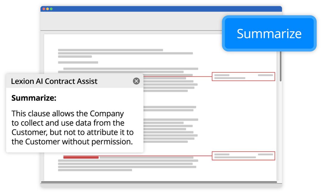 AI Contract Assist - Lexion