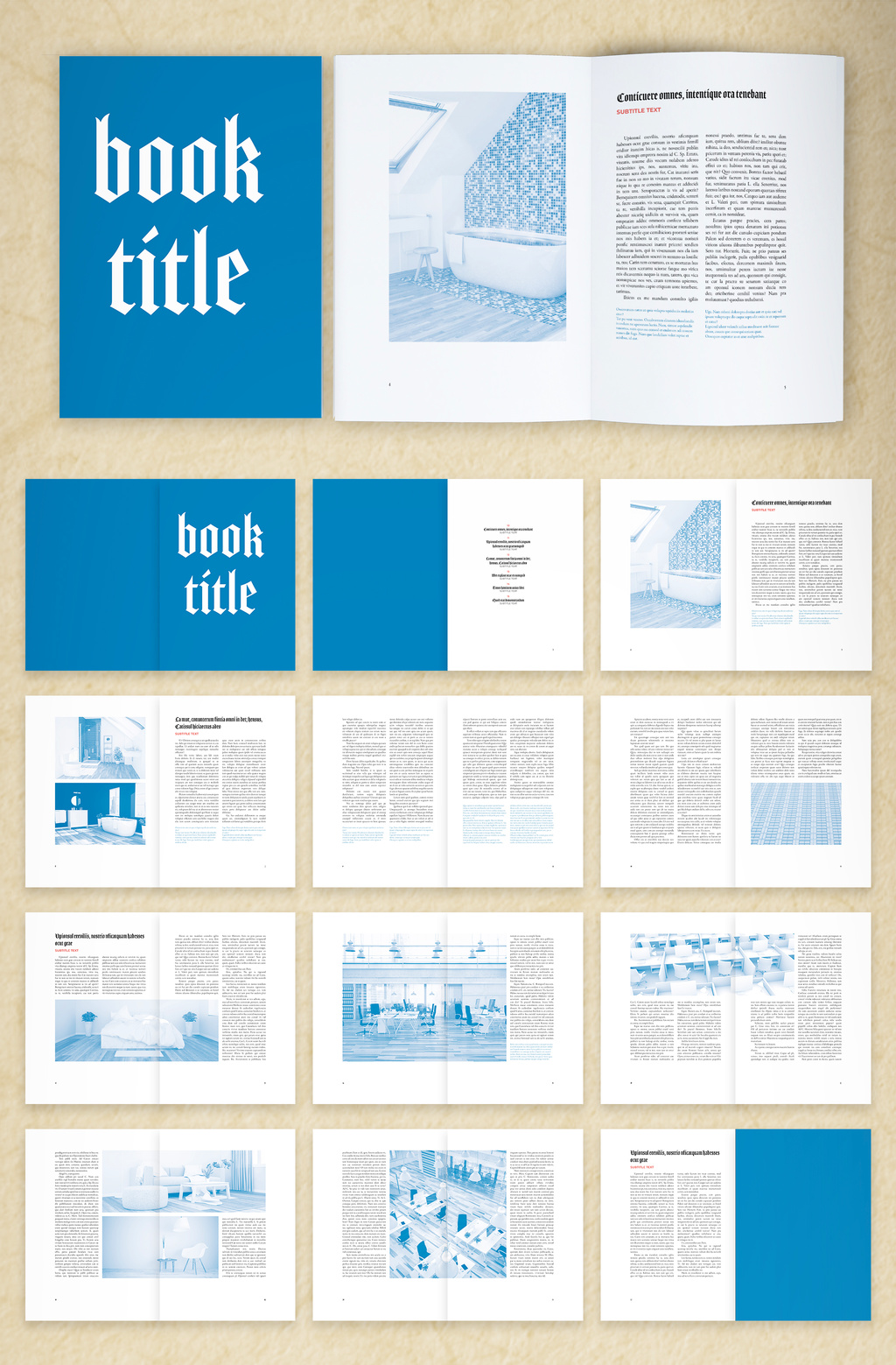 Leporello Vorlage Indesign