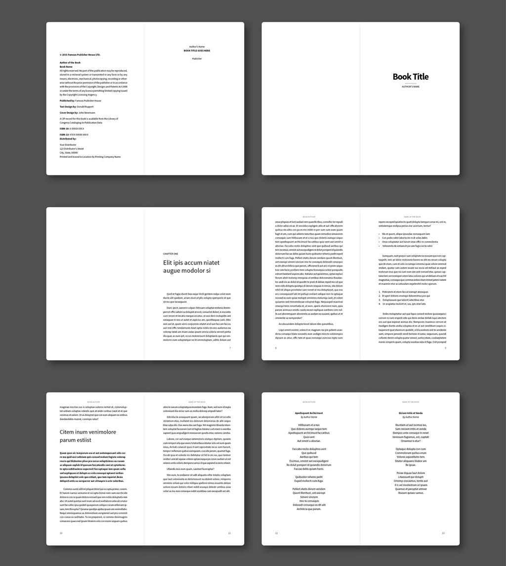 50 Best InDesign Book Templates 2023 Redokun Blog