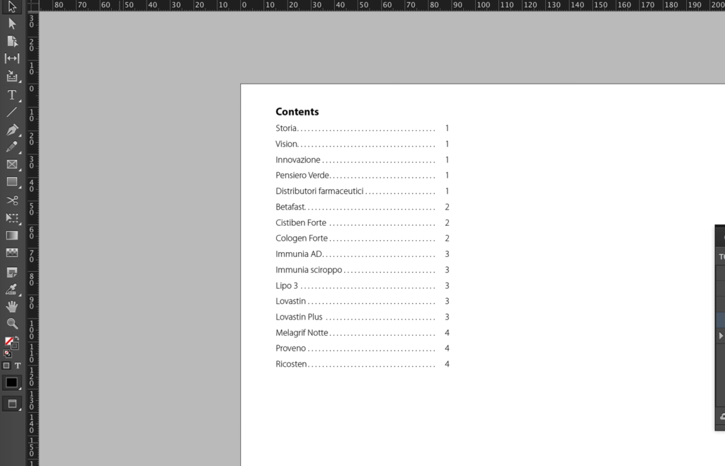 How To Get Dots In Table Of Contents Indesign Brokeasshome