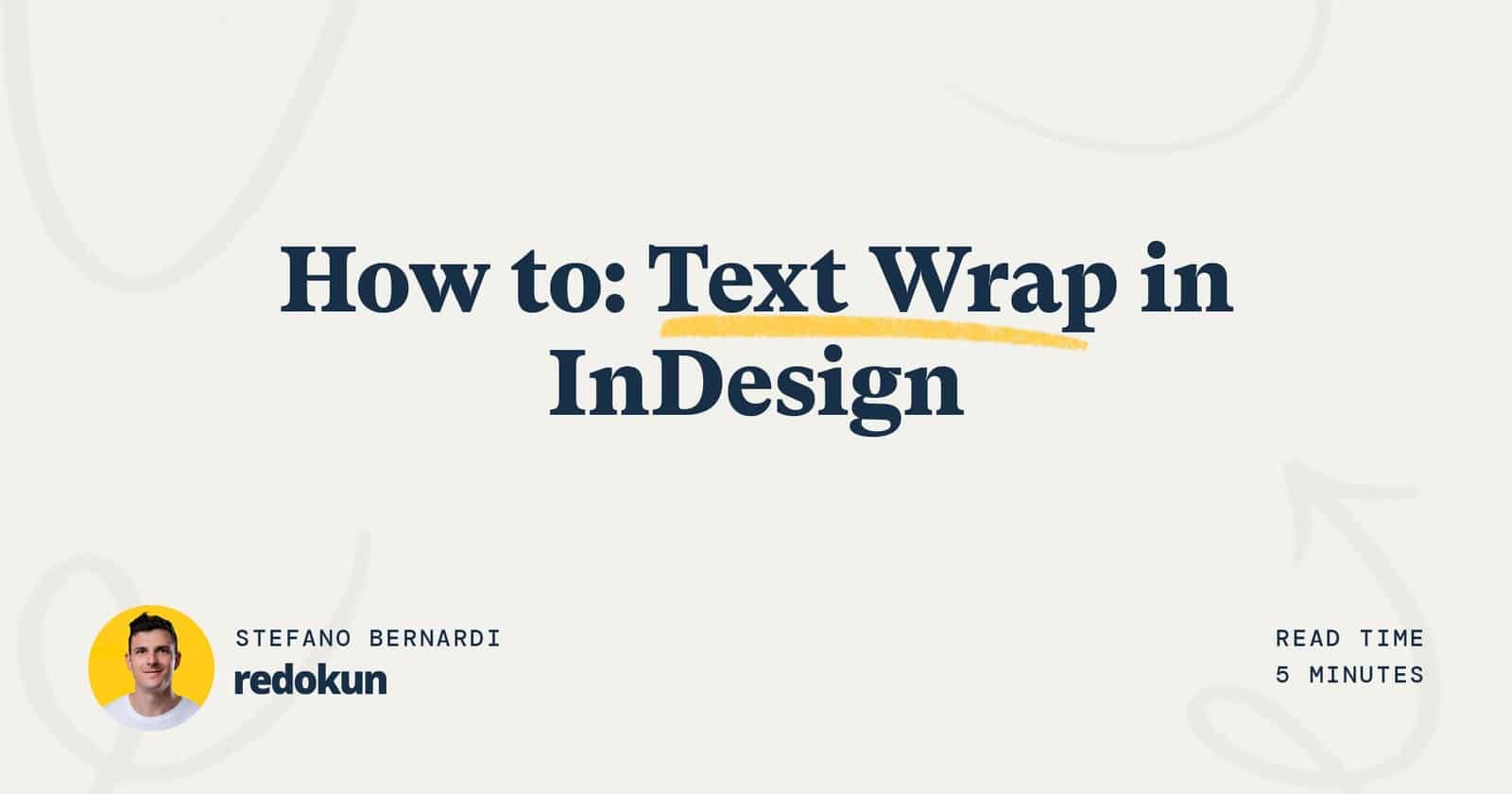 How to: Text Wrap in InDesign | Redokun Blog