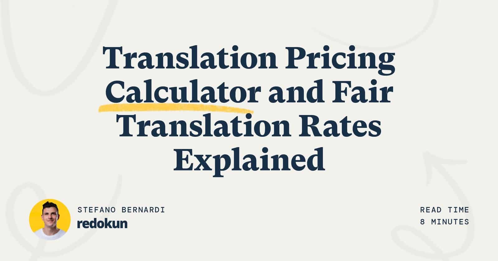 Translation Pricing Calculator and Fair Translation Rates Explained ...