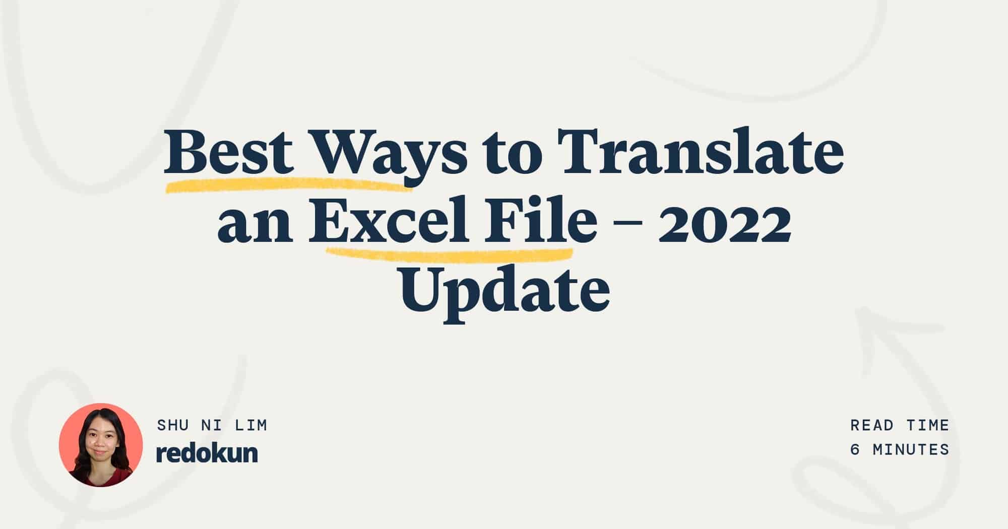 Best Ways to Translate an Excel File (2023 Update) | Redokun Blog