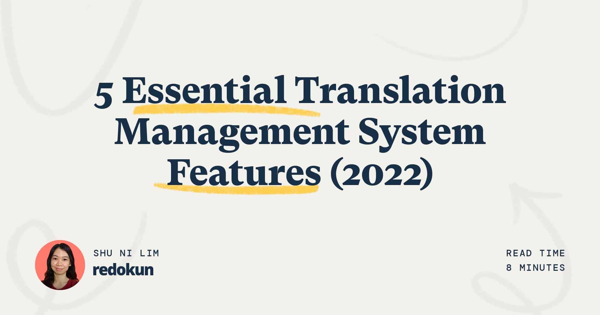 5 Essential Translation Management System Features (2023) | Redokun Blog