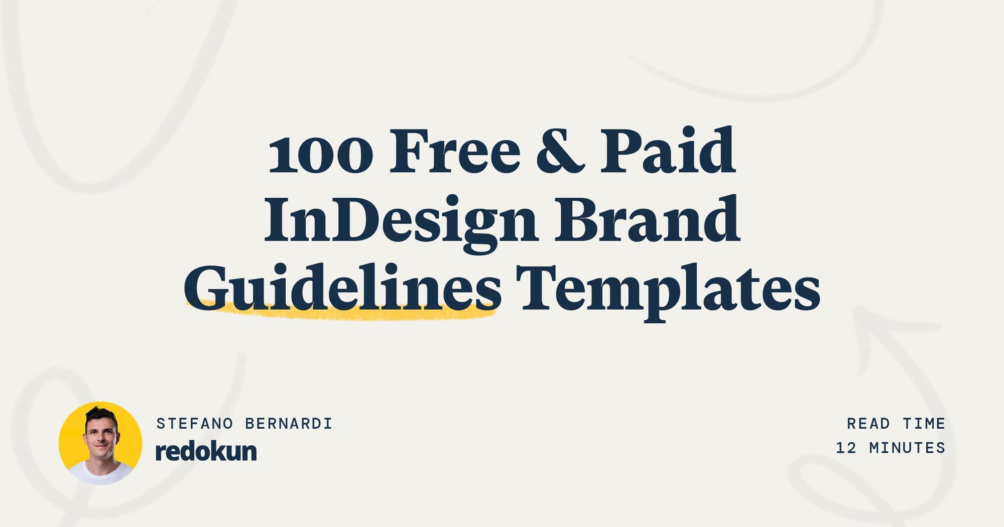 100 Free and Paid Brand Guidelines Templates (2023) | Redokun Blog