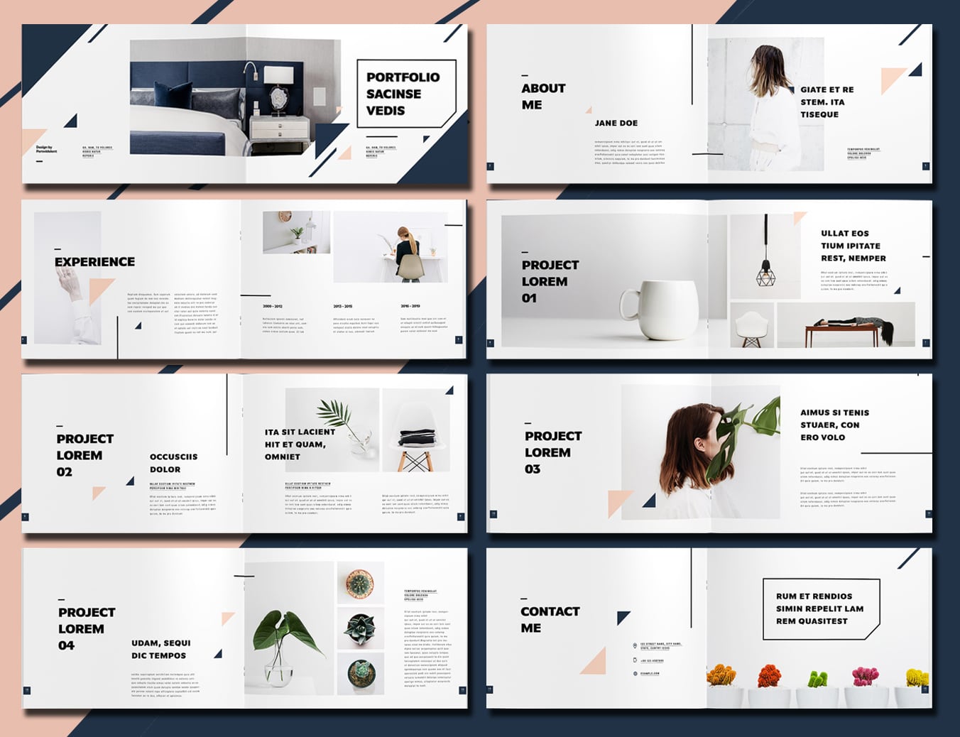 Al evrilebilir Ya mur Portfolio Design Template Ibbreformada