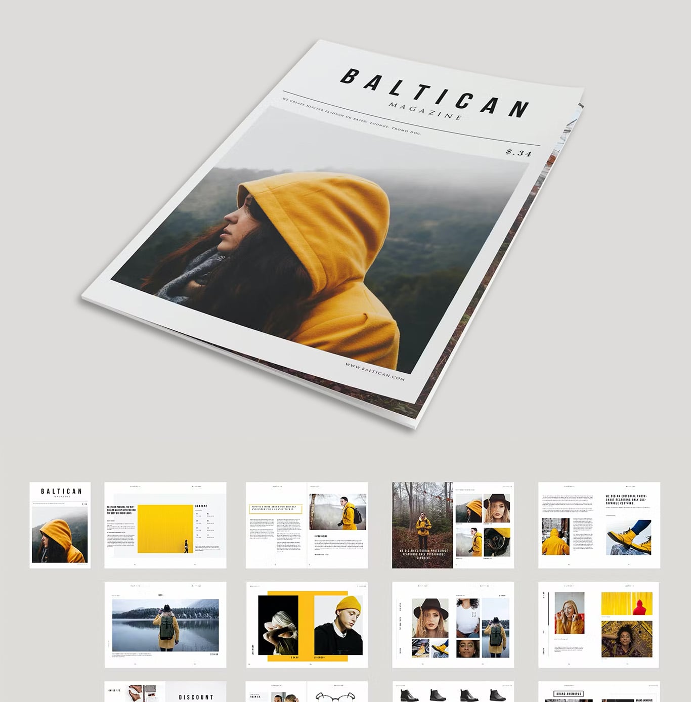 75 Fresh InDesign Templates (and where to find more) | Redokun Blog