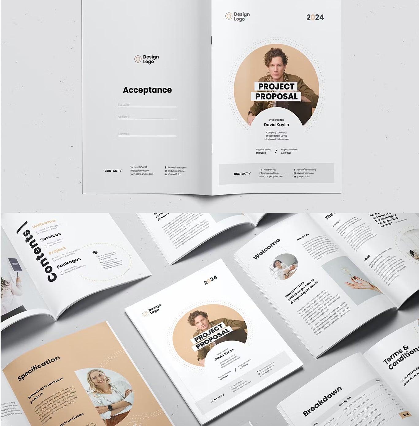 75 Fresh InDesign Templates (and where to find more) | Redokun Blog