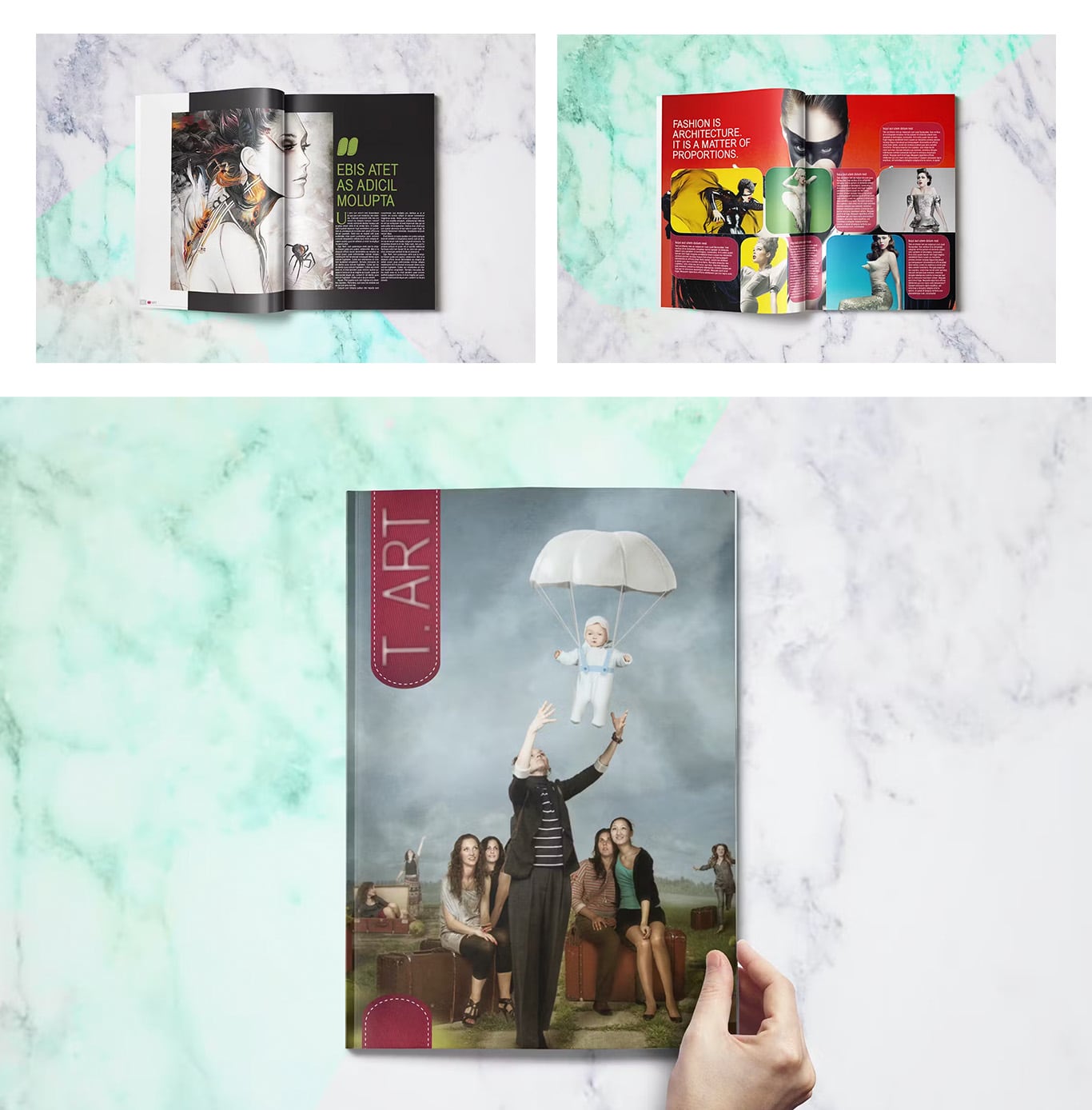 75 Fresh InDesign Templates (and where to find more) | Redokun Blog