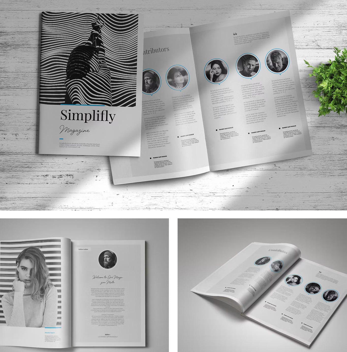 75 Fresh InDesign Templates (and where to find more) | Redokun Blog