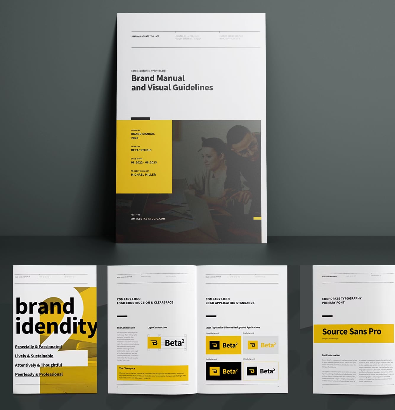 100 Free and Paid Brand Guidelines Templates (2023) | Redokun Blog