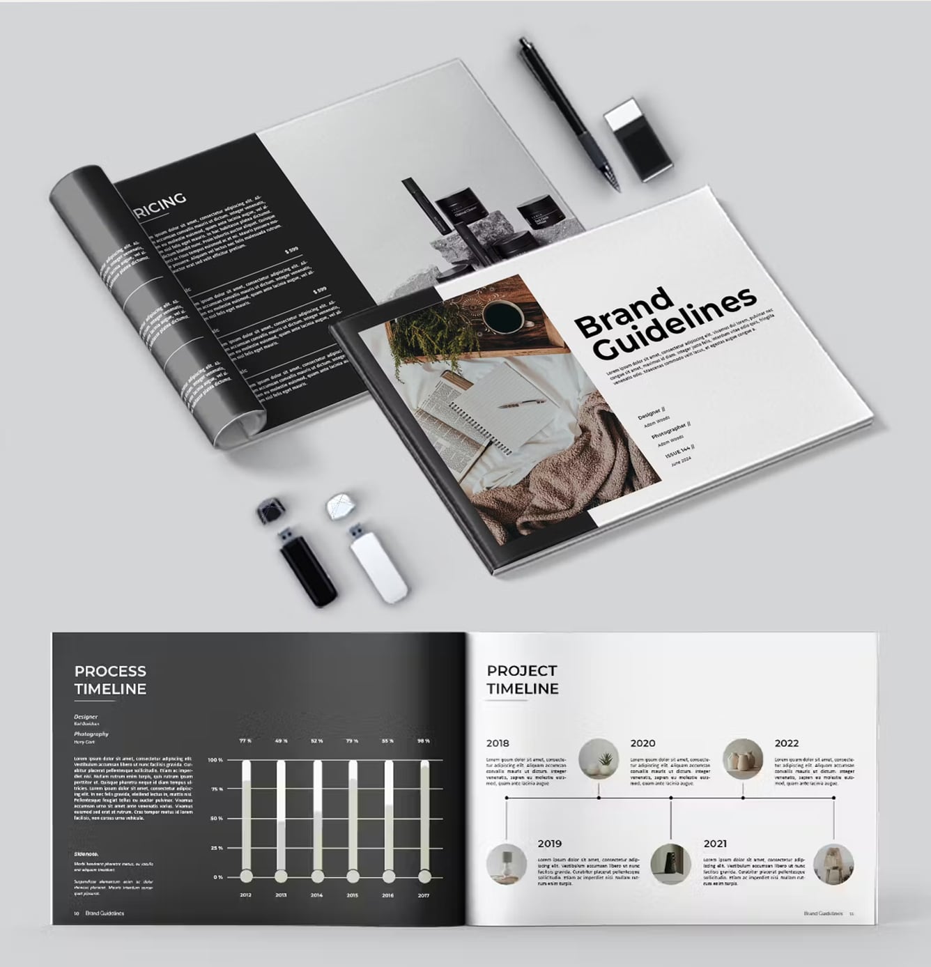 100 Free and Paid Brand Guidelines Templates (2023) | Redokun Blog