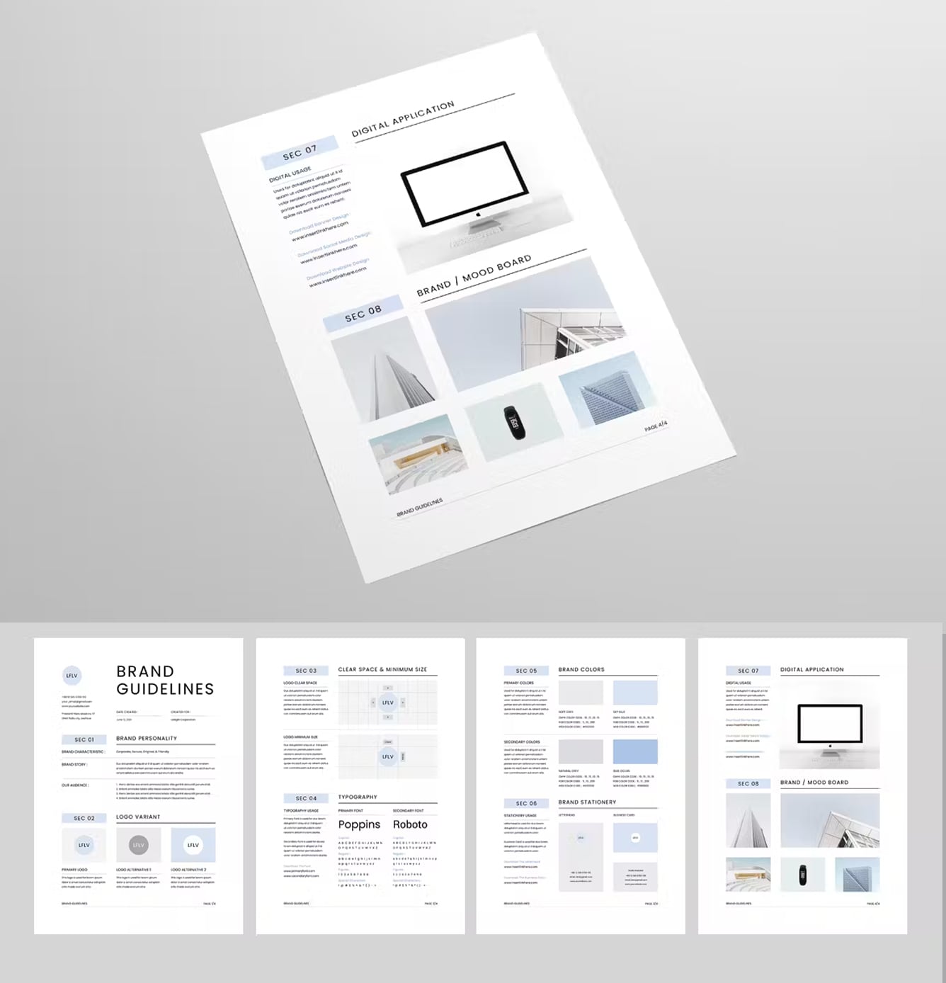 100 Free and Paid Brand Guidelines Templates (2023) | Redokun Blog