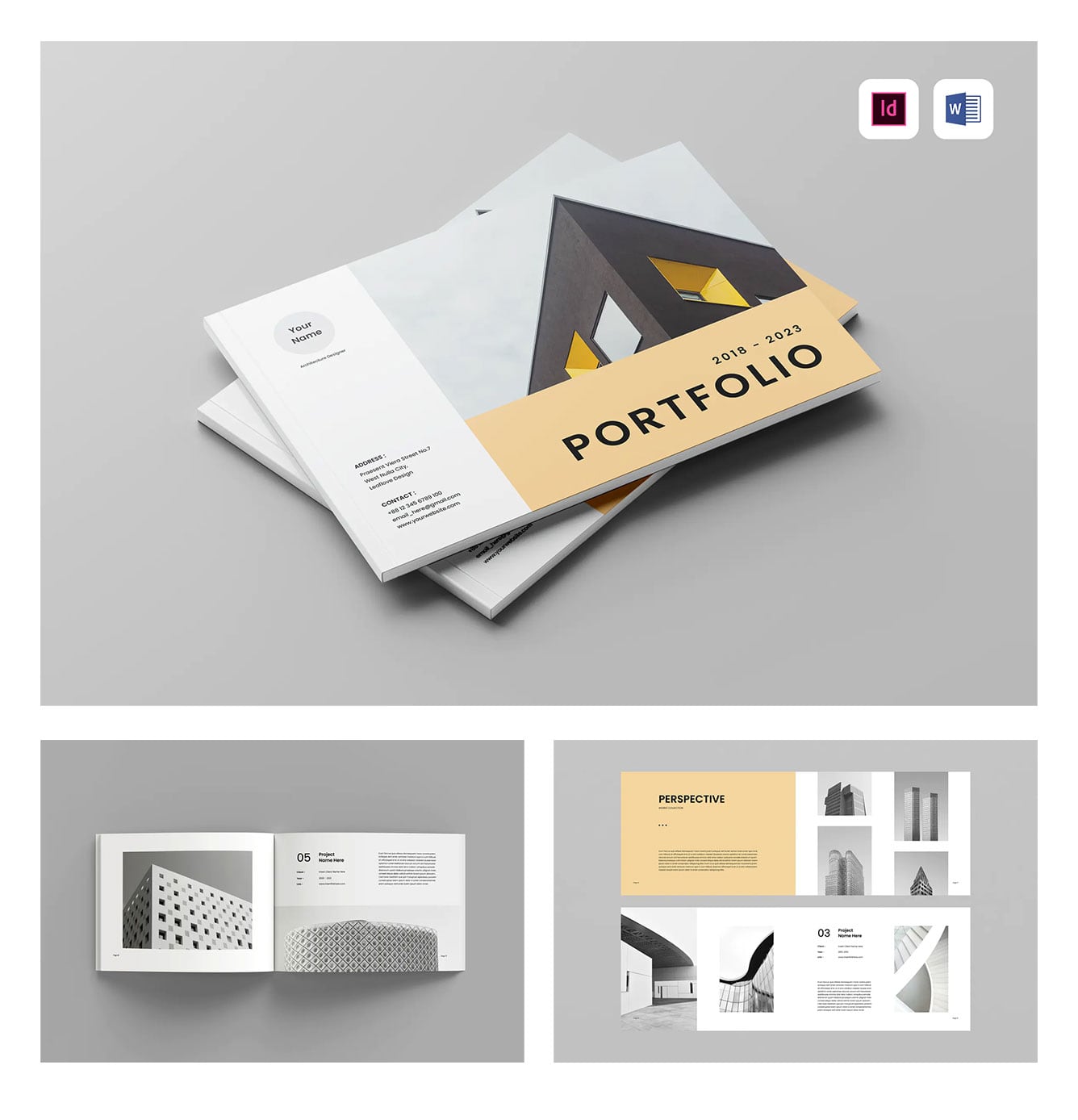 60 Best InDesign Portfolio Templates (2023) | Redokun Blog