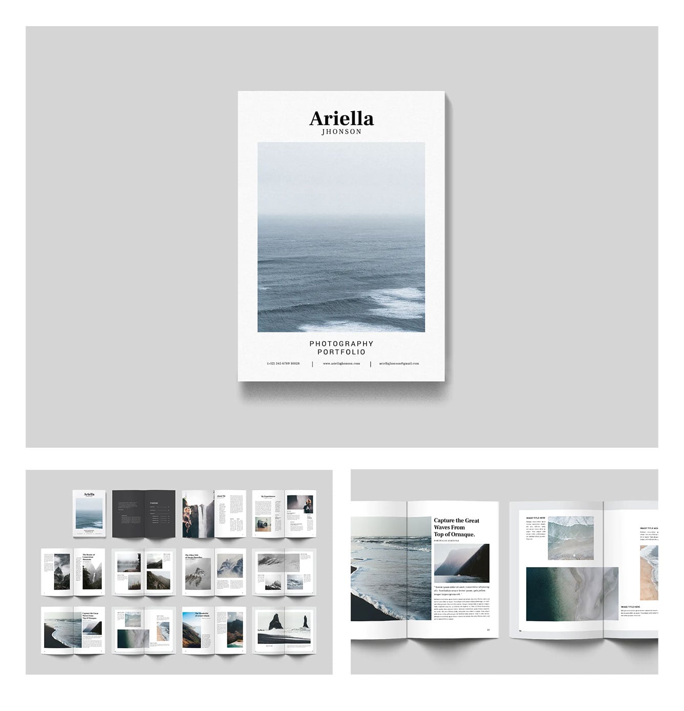 60 Best InDesign Portfolio Templates (2023) | Redokun Blog