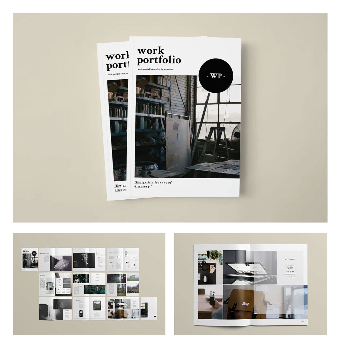 60 Best InDesign Portfolio Templates (2023) | Redokun Blog