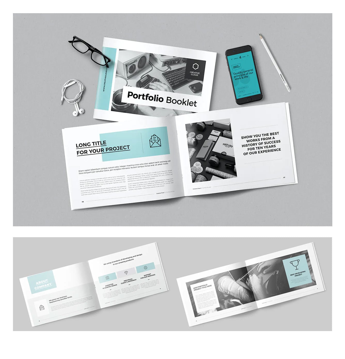 60 Best InDesign Portfolio Templates (2023) | Redokun Blog