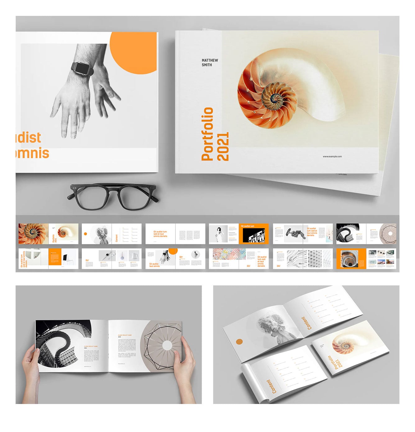 60 Best InDesign Portfolio Templates (2023) | Redokun Blog
