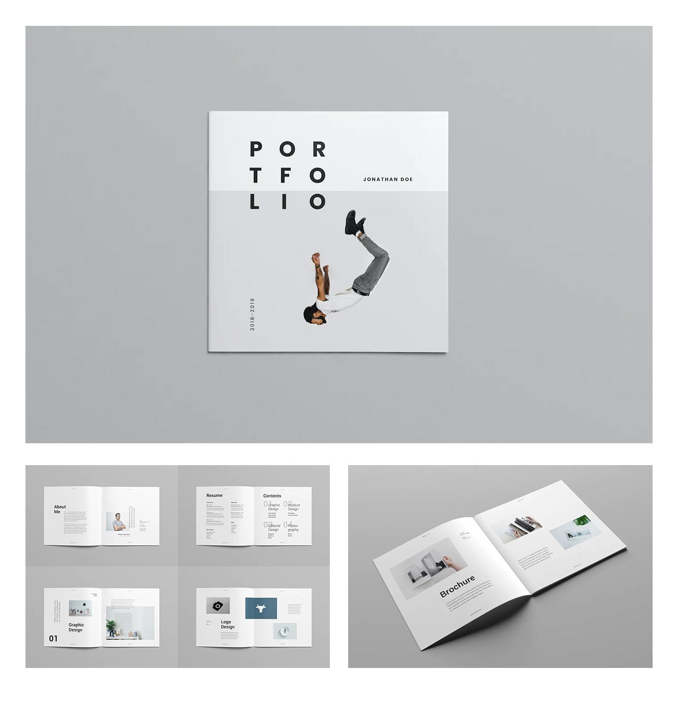 60 Best InDesign Portfolio Templates (2023) | Redokun Blog