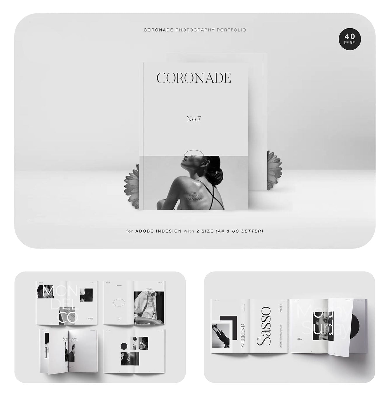 60 Best InDesign Portfolio Templates (2023) | Redokun Blog