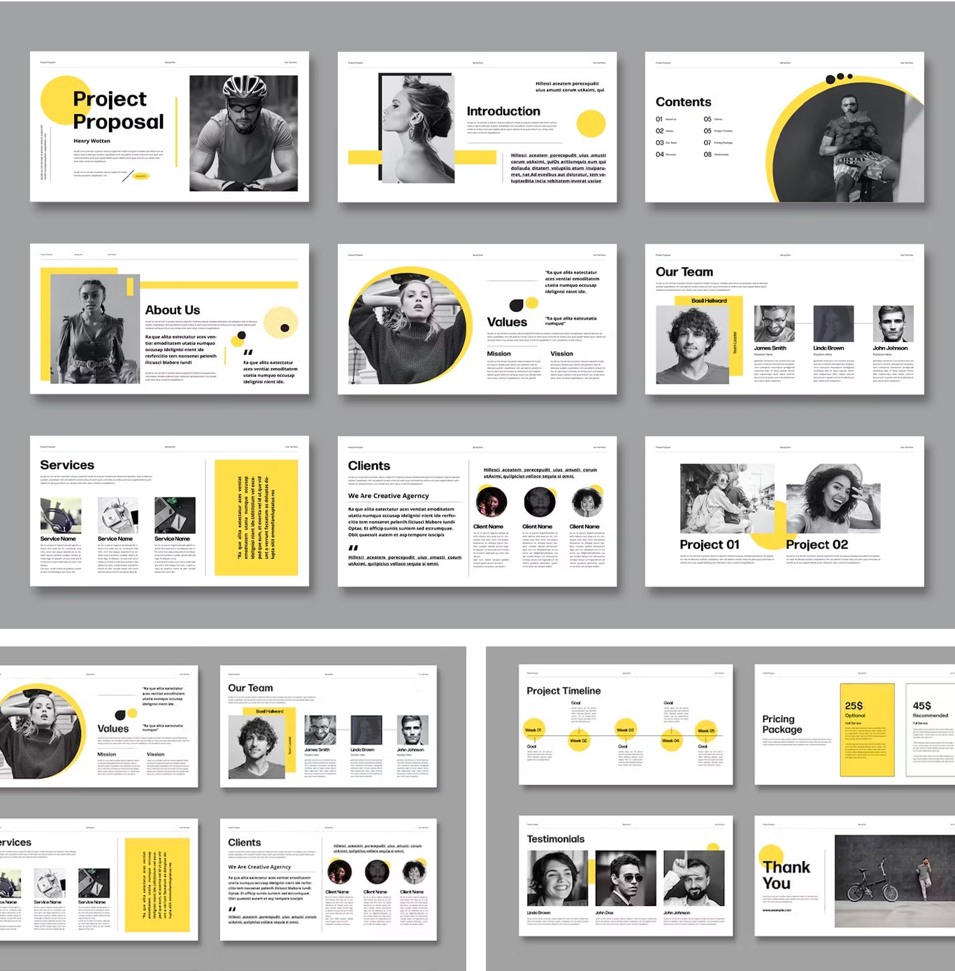50 Best Free and Paid InDesign Presentation Templates (2023) | Redokun Blog