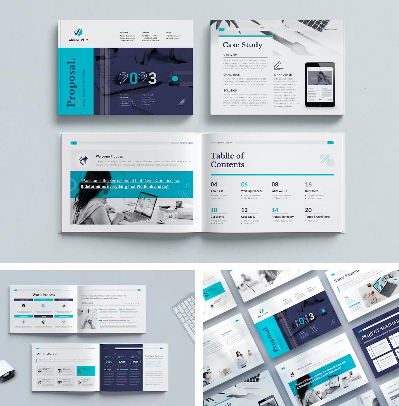 50 Best Free and Paid InDesign Presentation Templates (2023) | Redokun Blog