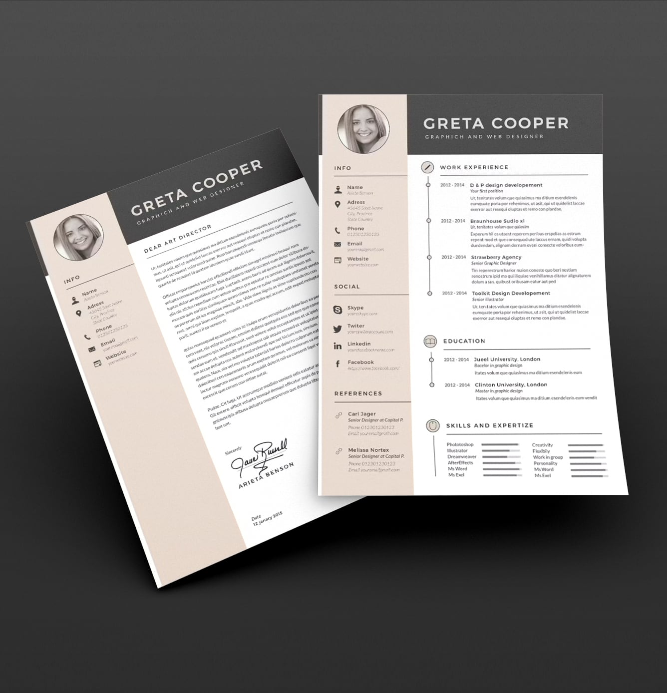 The 100 InDesign Resume Templates You Need in 2023 | Redokun Blog