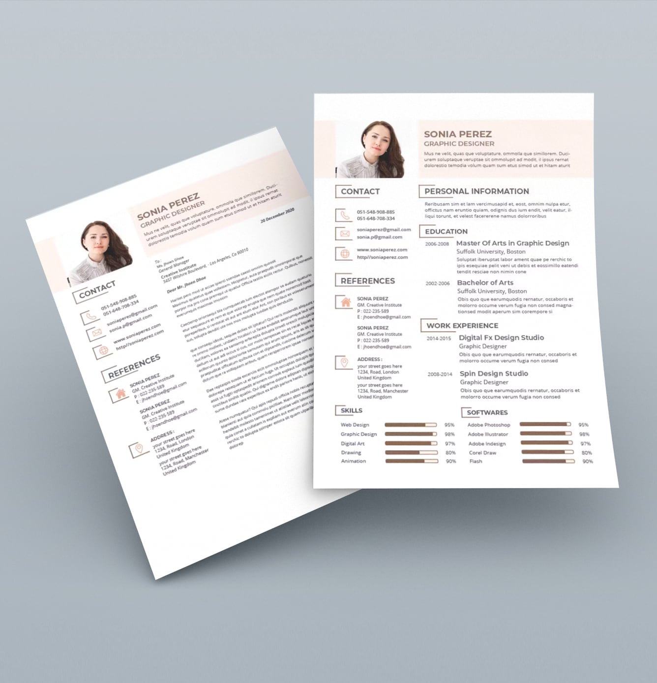 The 100 InDesign Resume Templates You Need in 2023 | Redokun Blog