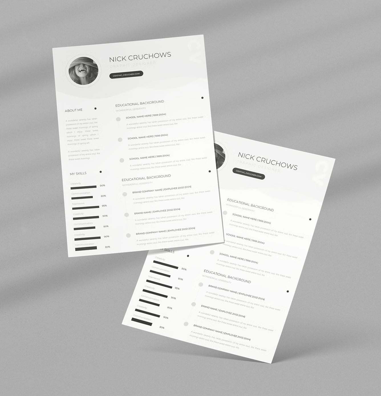 The 100 InDesign Resume Templates You Need in 2023 | Redokun Blog