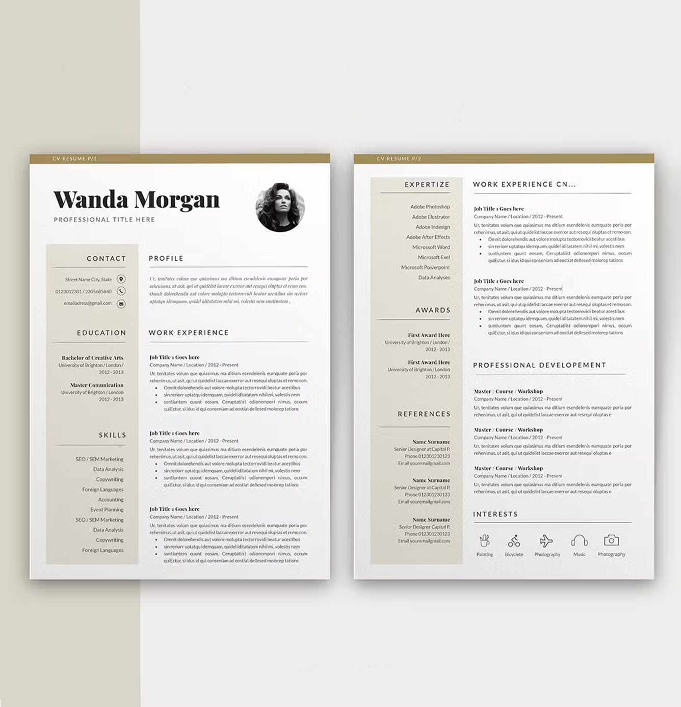 The 100 InDesign Resume Templates You Need in 2023 | Redokun Blog