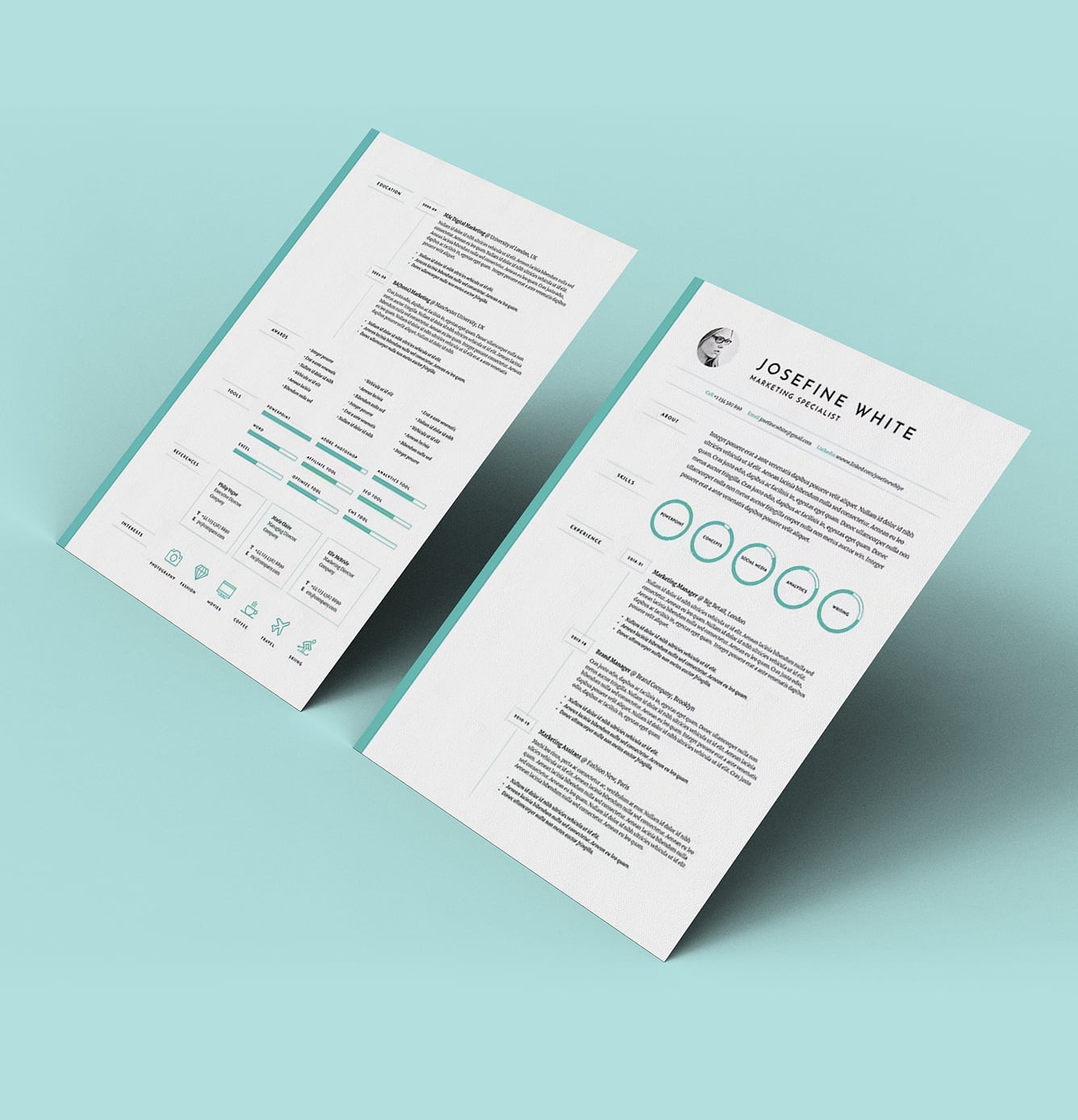 The 100 InDesign Resume Templates You Need in 2023 | Redokun Blog