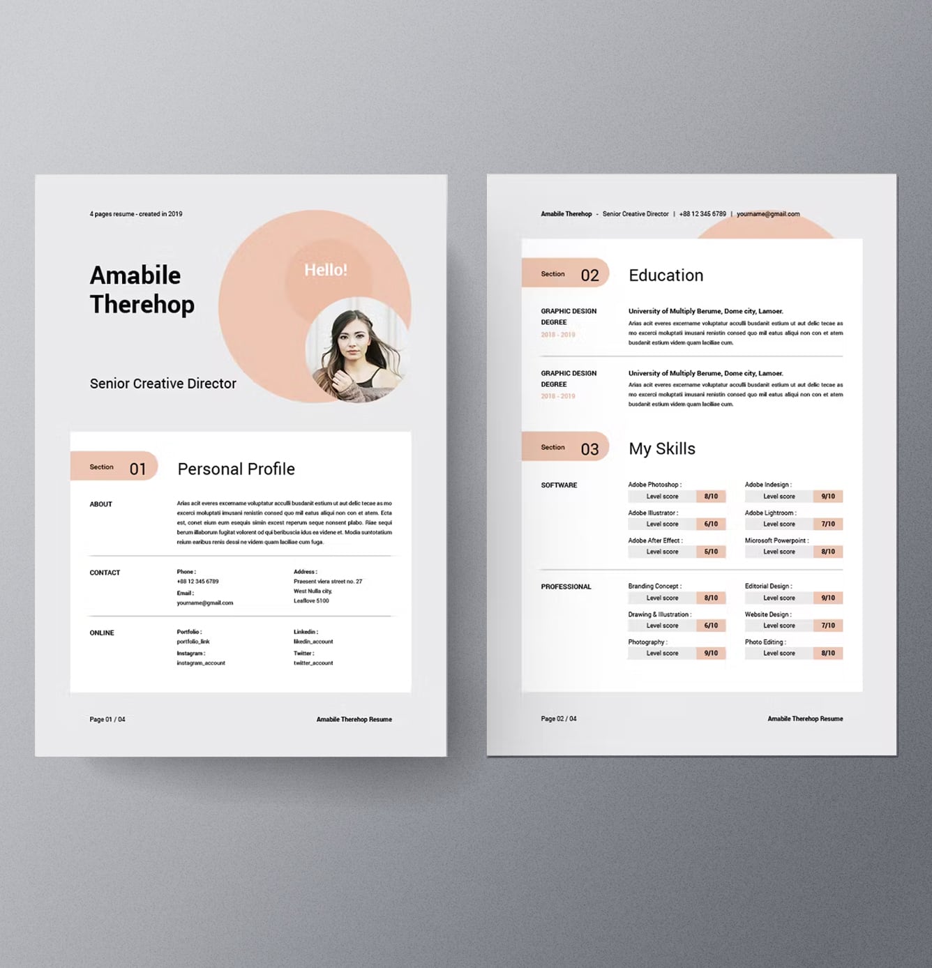 The 100 InDesign Resume Templates You Need in 2023 | Redokun Blog