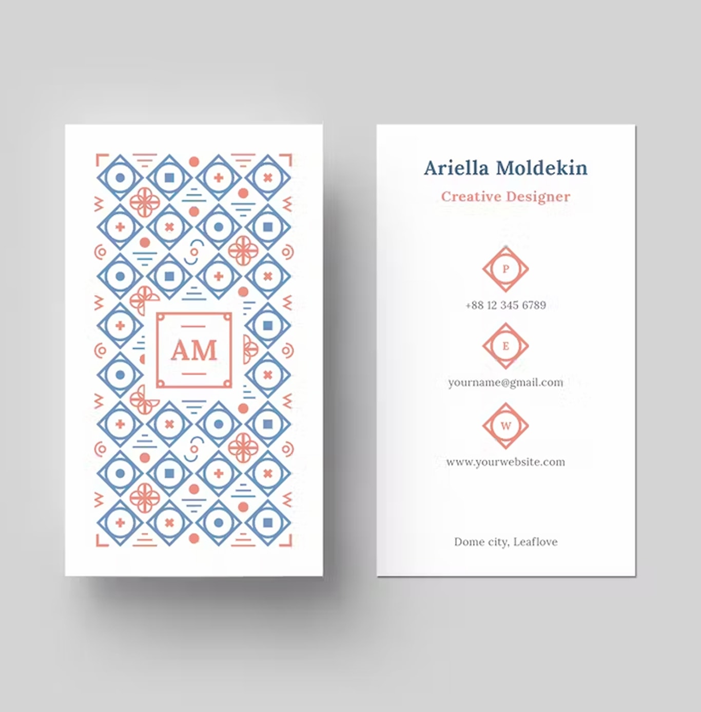 100 Fresh InDesign Business Card Templates | Redokun Blog