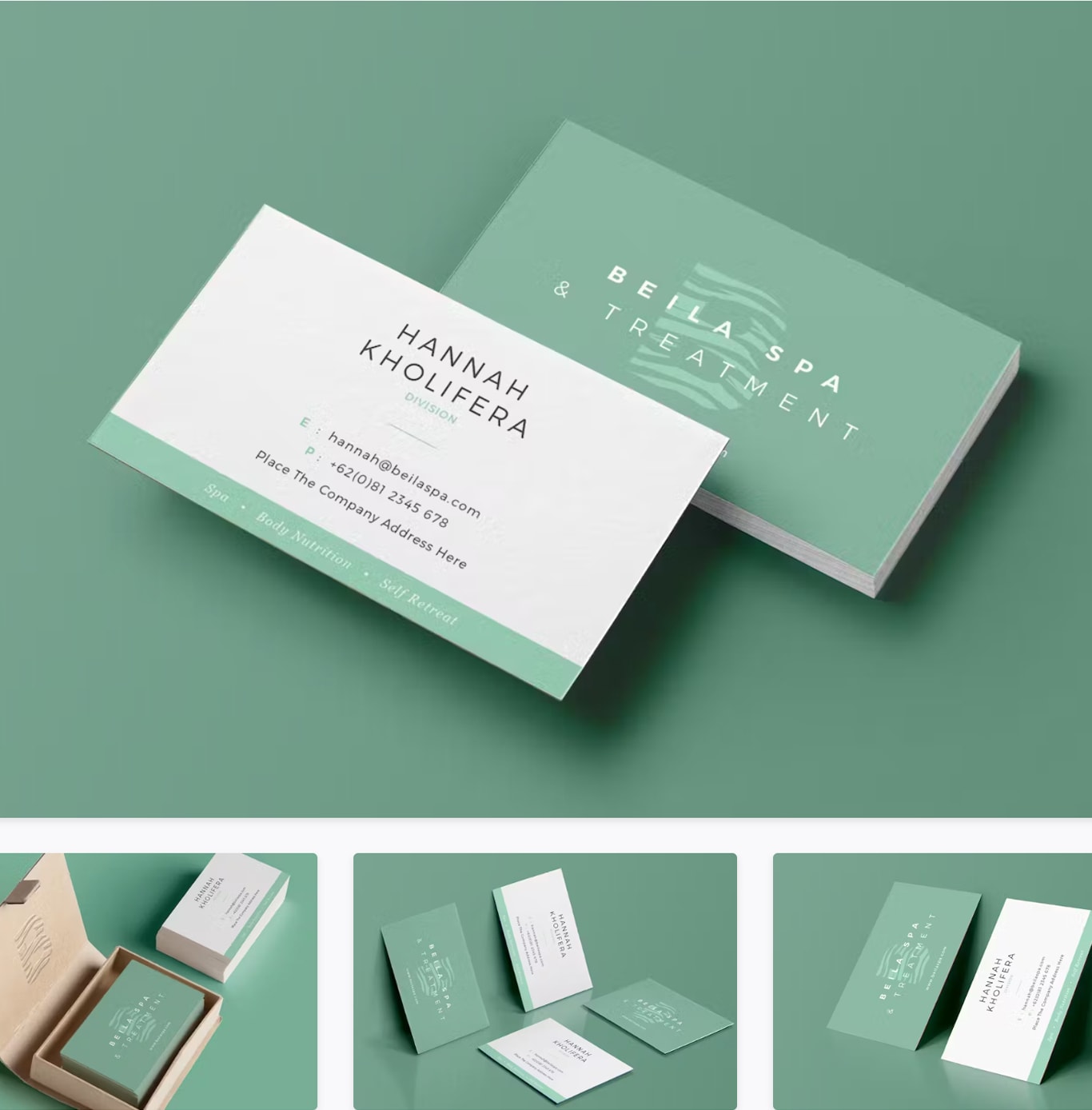 100 Fresh InDesign Business Card Templates | Redokun Blog