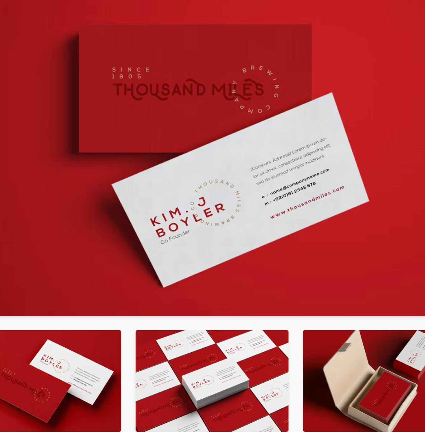 100 Fresh InDesign Business Card Templates | Redokun Blog