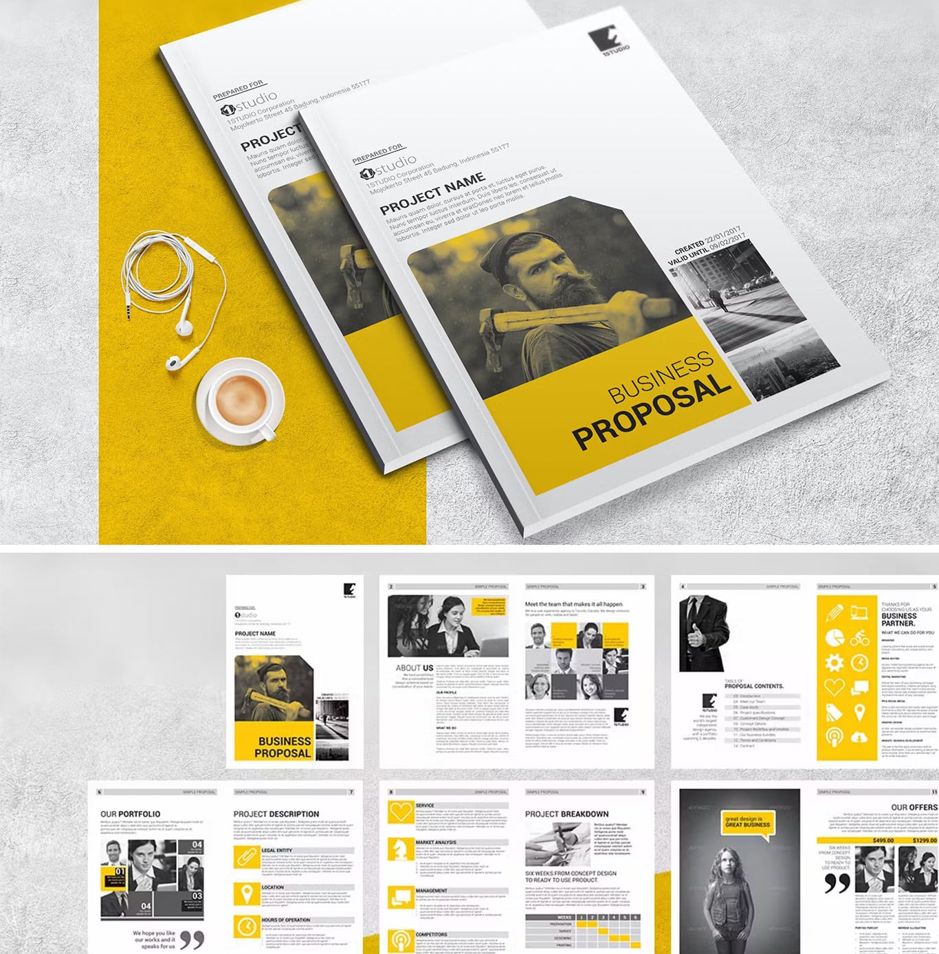 65 Free and Paid InDesign Proposal Templates (2023) | Redokun Blog