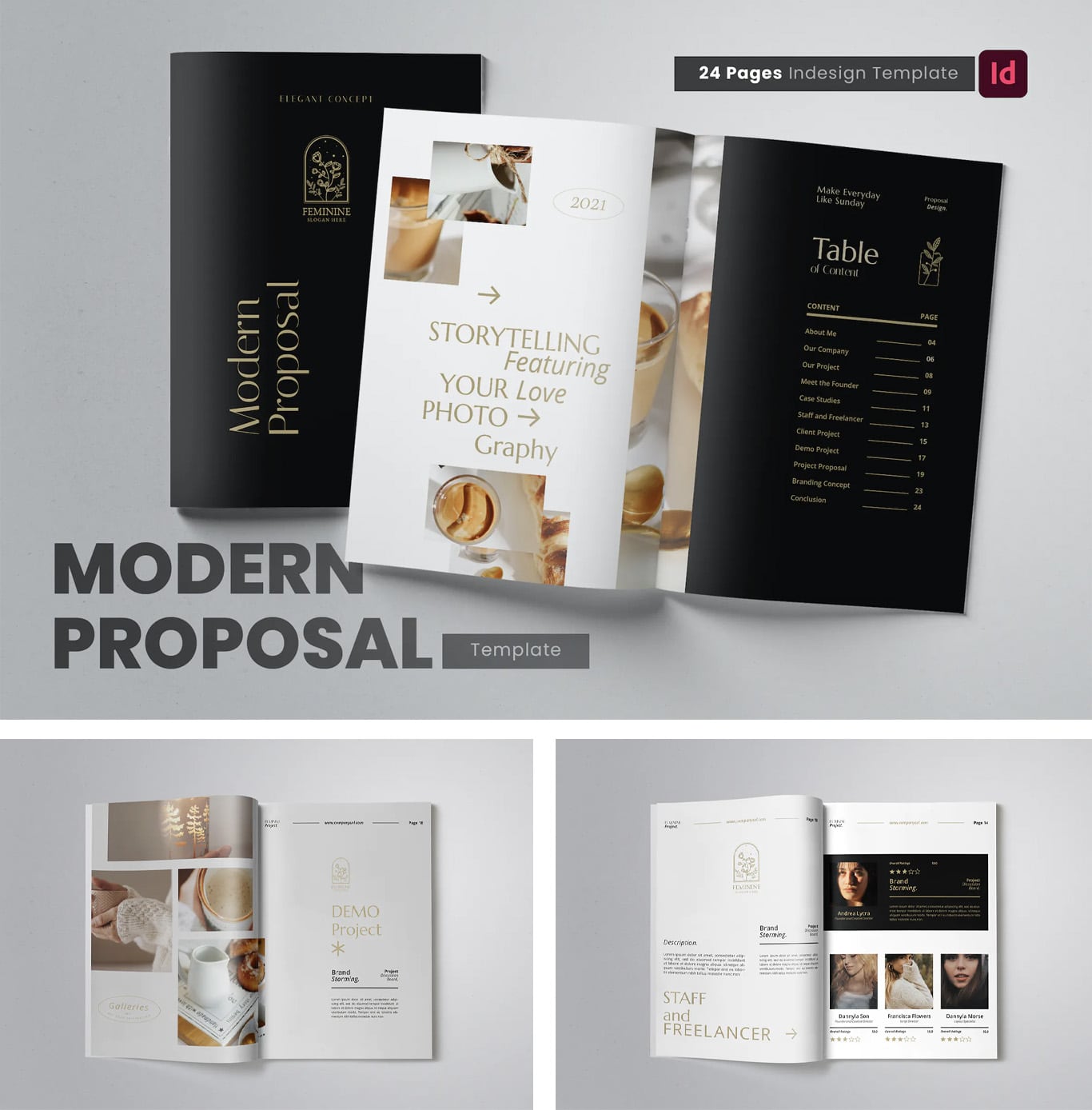 65 Free and Paid InDesign Proposal Templates (2023) | Redokun Blog