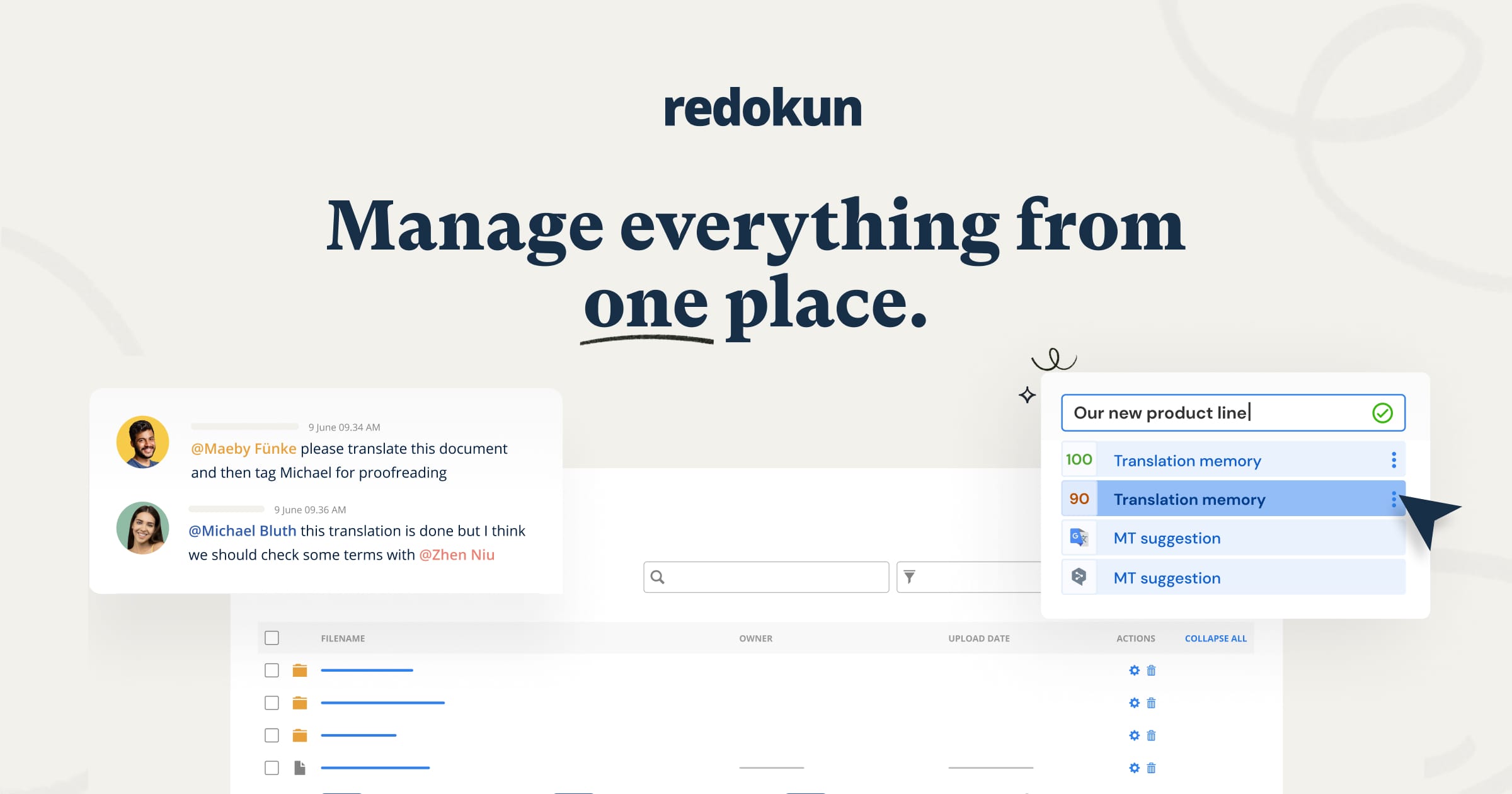 Redokun - Manage Your Documents Translation From One Place