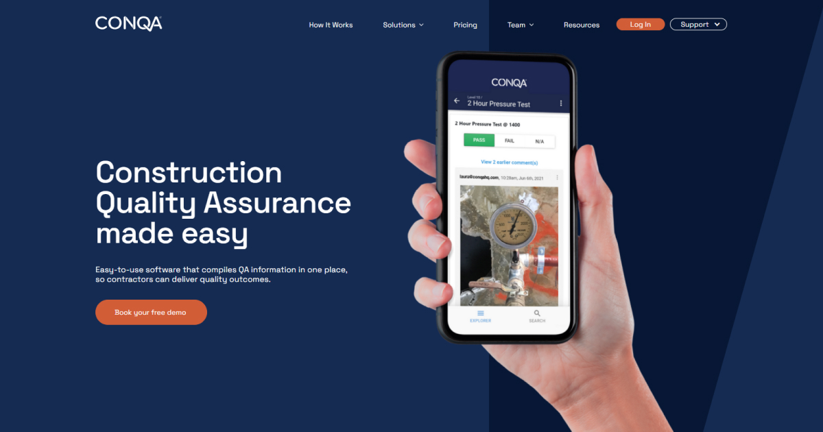 CONQA | Construction QA Software