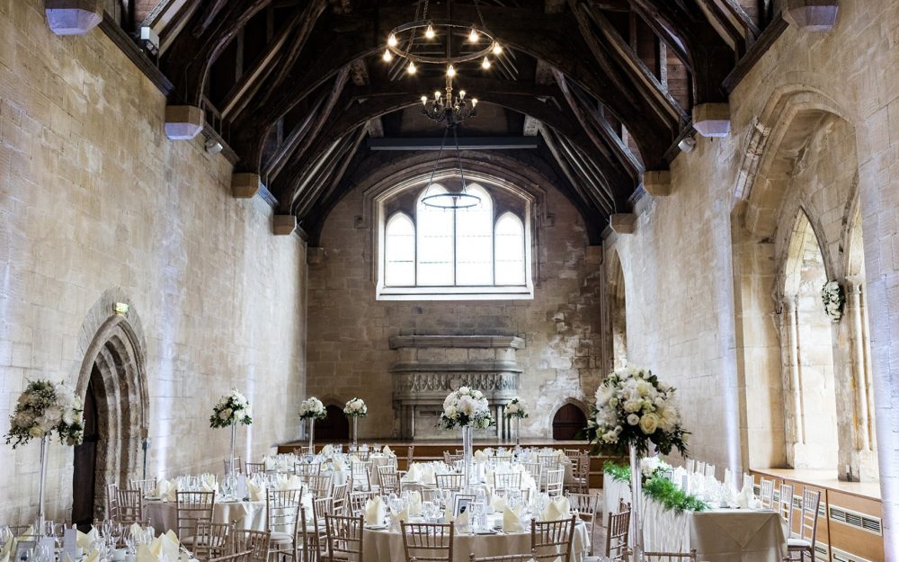 St. Donats Castle in the Vale of Glamorgan