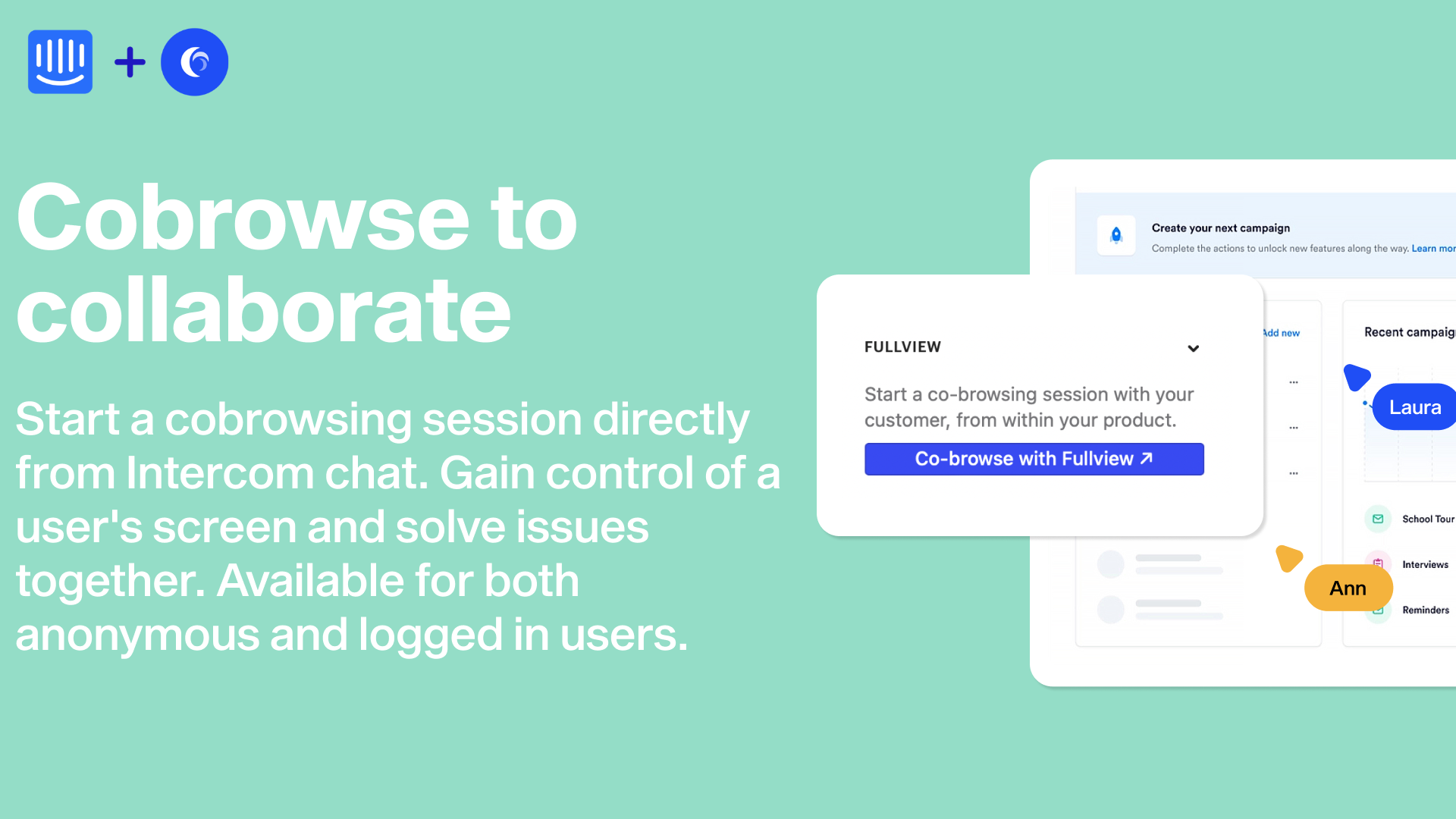 Fullview's Intercom Integration Has Released | Announcement | Fullview