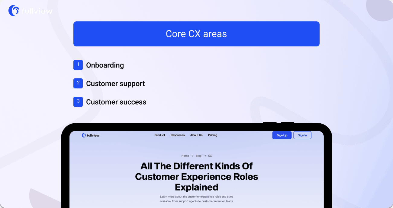 CX (Customer Experience) Roles, Titles & Responsibilities