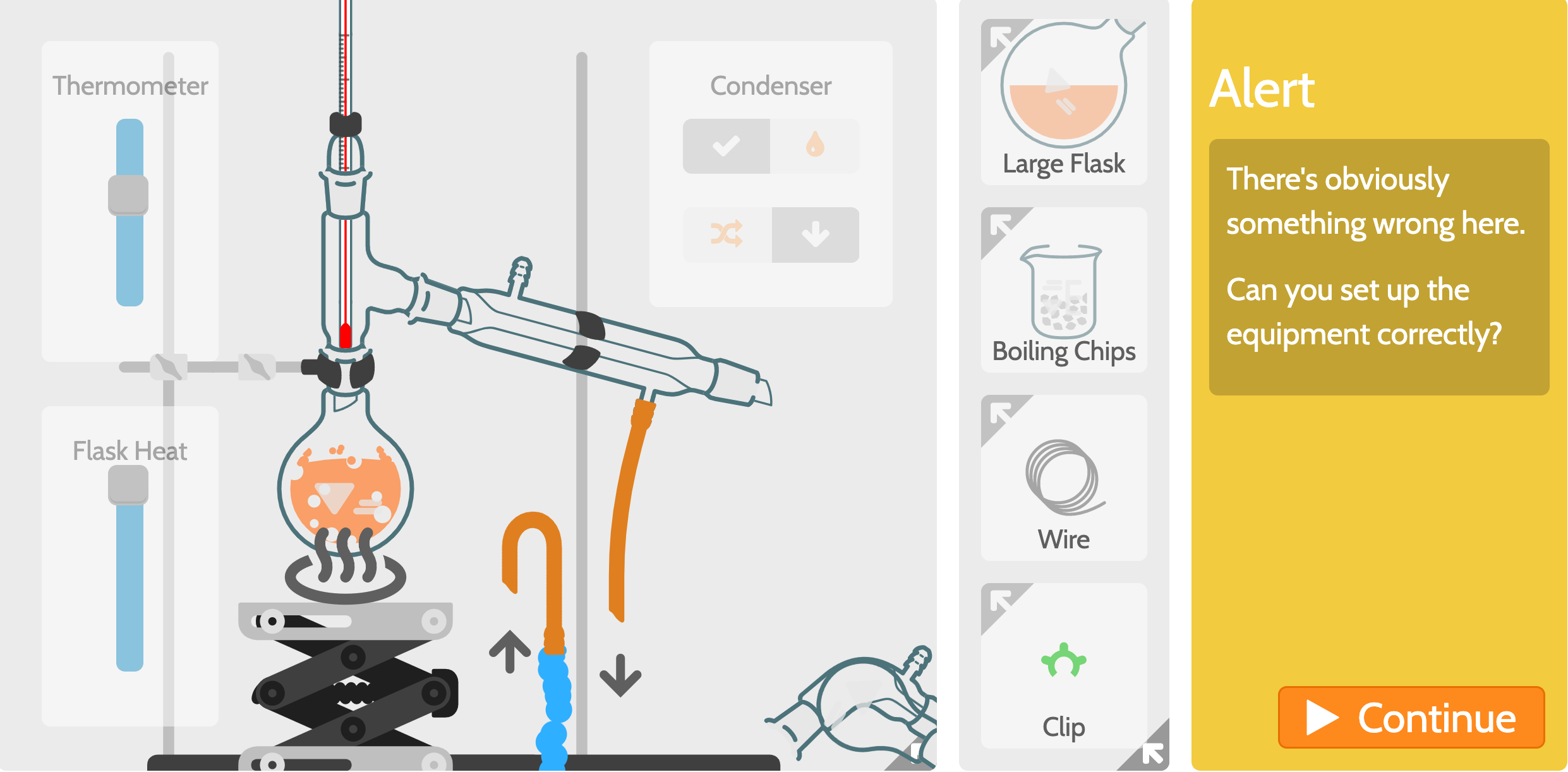 LearnSci LabSim: Distillation