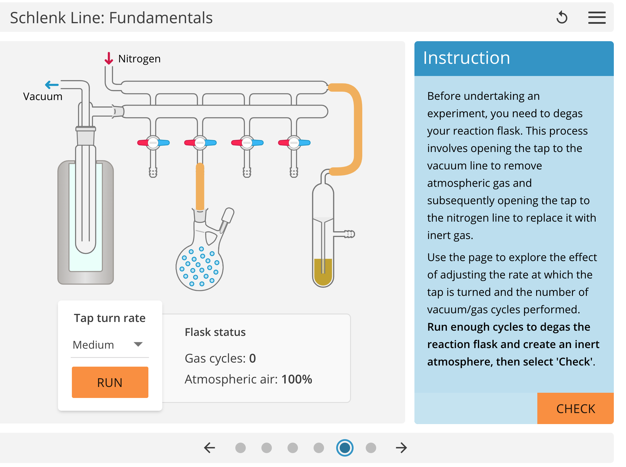 LearnSci LabSim: Schlenk Line: Fundamentals