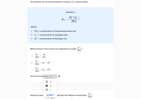 LearnSci Smart Worksheet: Making a Buffer