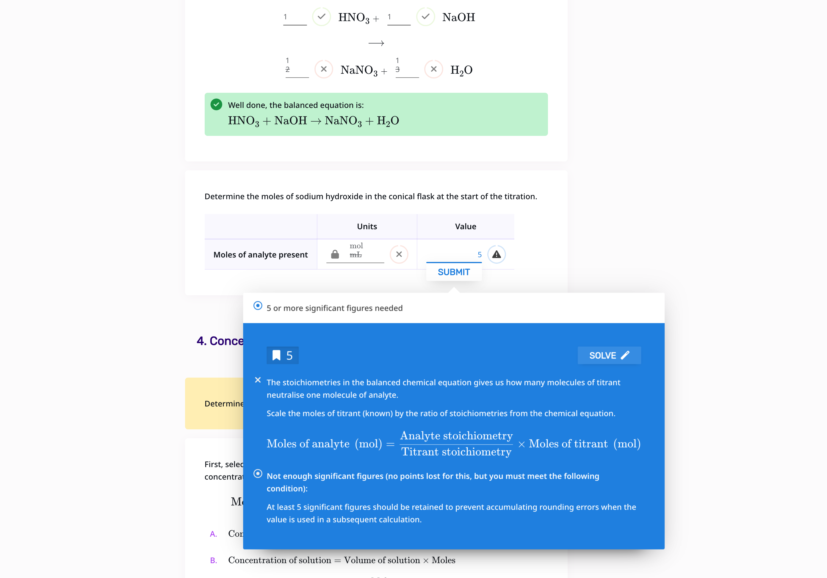 LearnSci Smart Worksheet: Acid Base Titration