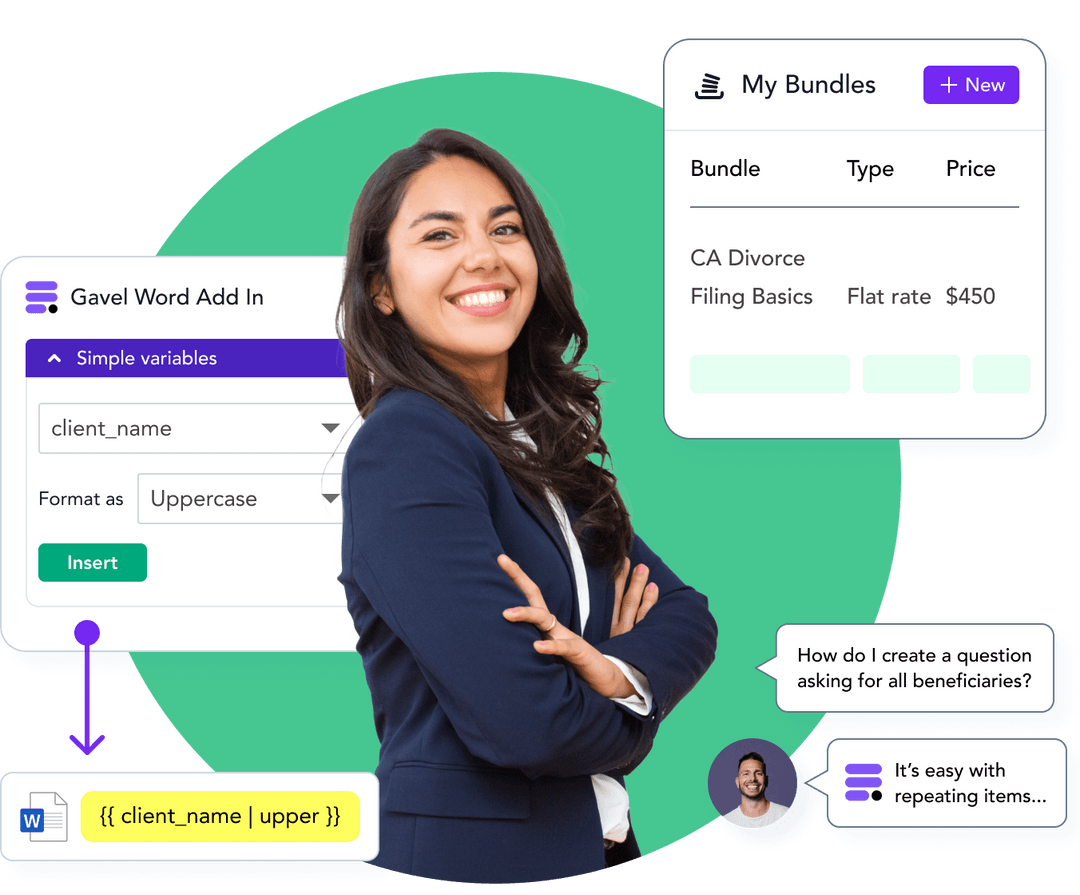Gavel | Document Automation & Legal Product-Builder