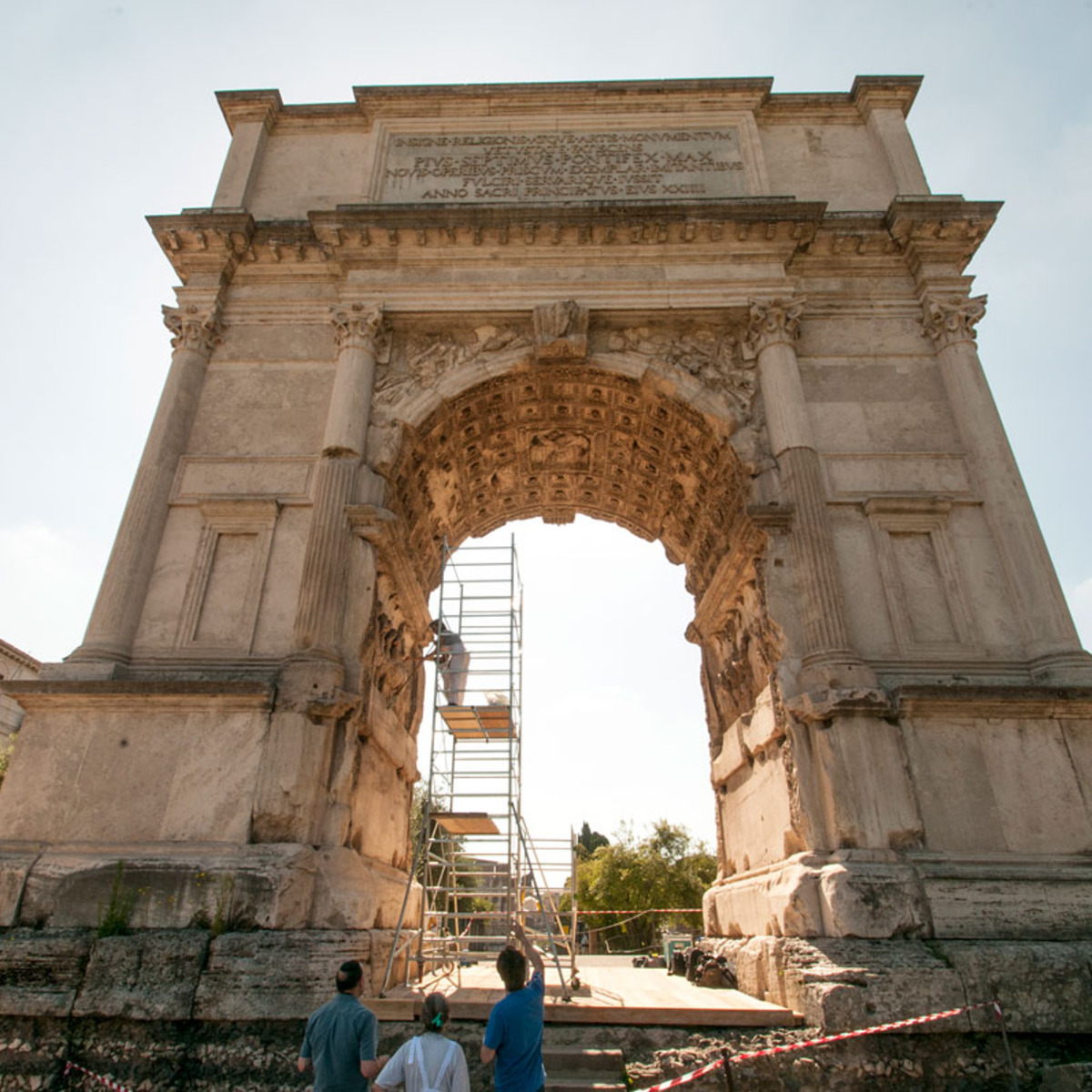 Arch of Titus: Rome and the Menorah - Yeshiva University