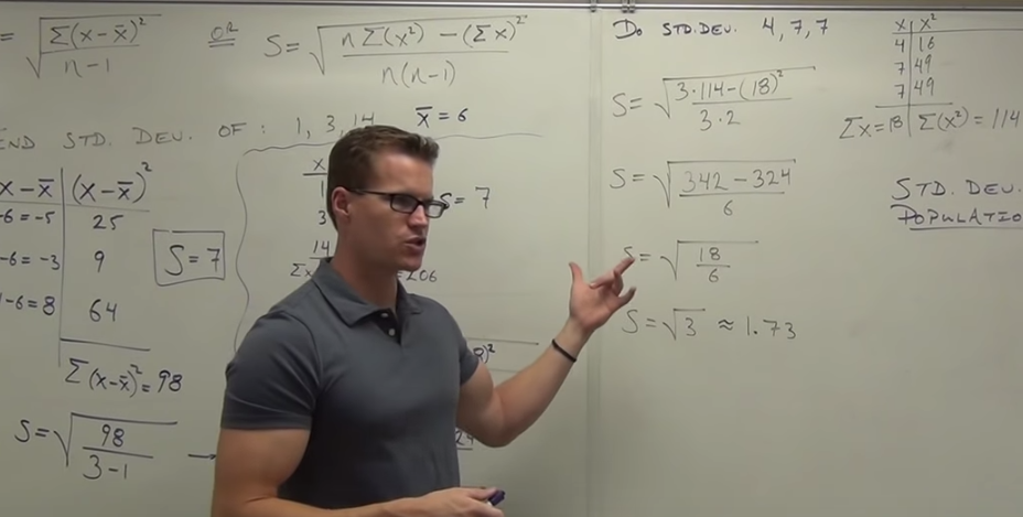 Statistics - Professor Leonard